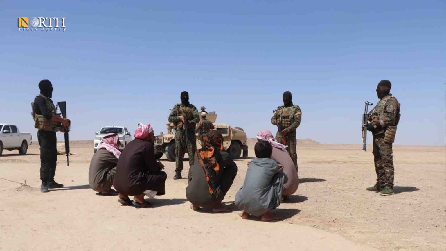 Sdf Arrests Four Isis Members In Syrias Hasakah Southern Countryside